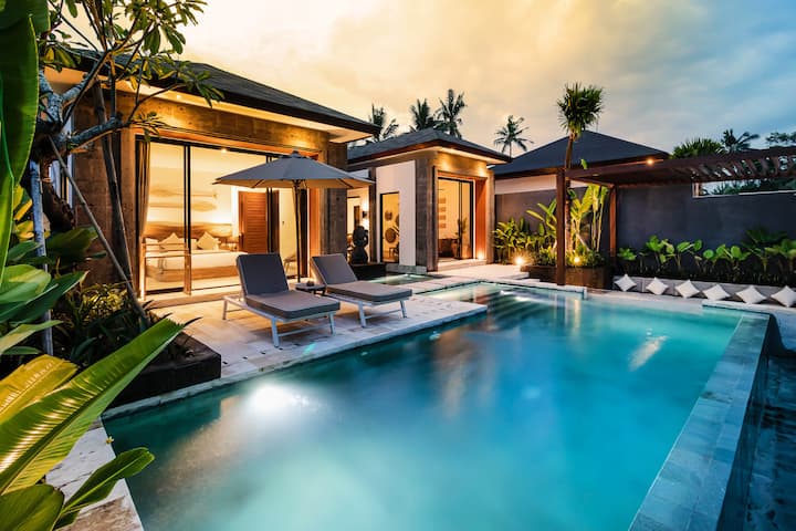 Cinta Ubud Romantic 1br Villa, Infinity Pool - Indonesia