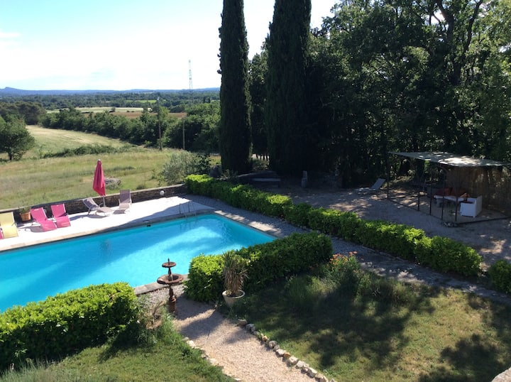 Mas Des Broussonnetiers Gîte 4 Pers. - Barjac