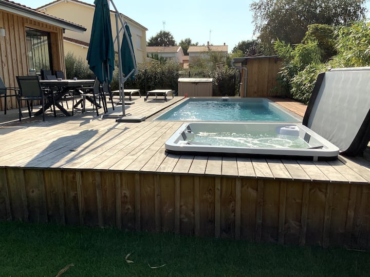 Villa Piscine Et Jacuzzi 12 Pers - La Teste-de-Buch