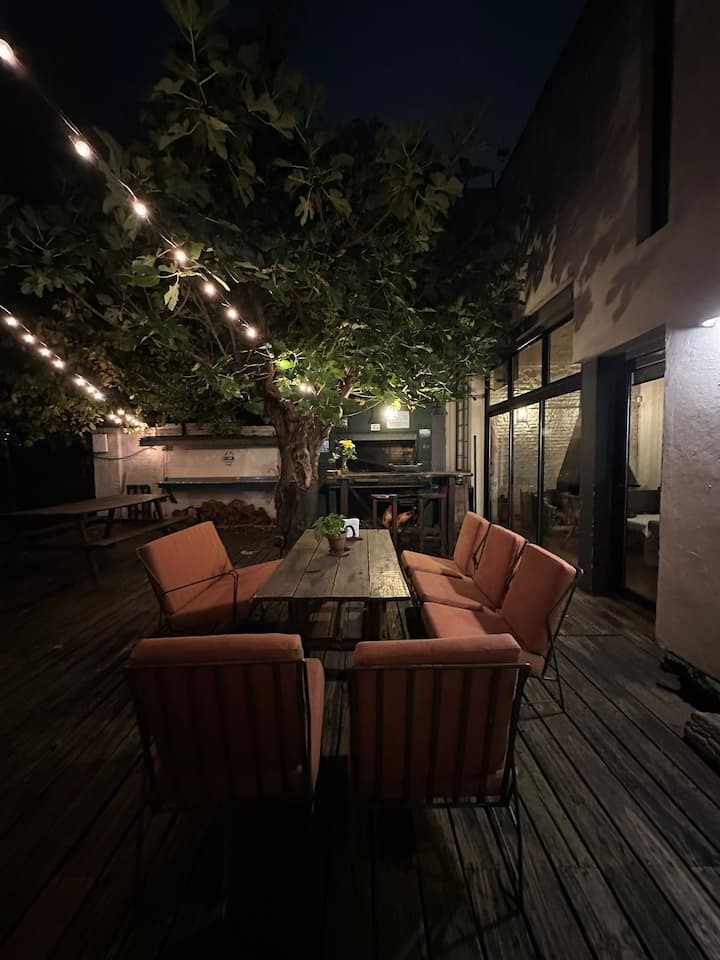 Fuego, Naturaleza, Refugio Vintage En La Ciudad! - Montevideo