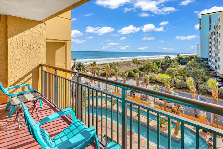 Beachfront Resort Condo W/lazy River & Pools (409) - Myrtle Beach