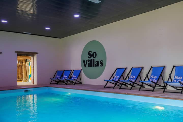 Sovilla Ragonniere - Indoor Pool - Basket - 30p. - Saint-Fargeau