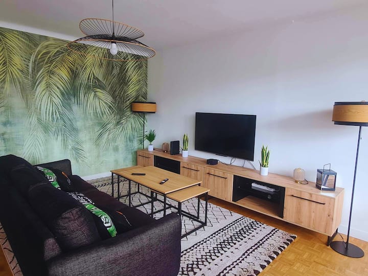 T4 Proche De Tout ! Séjour Parfait Garanti - ibis Nantes Treillières