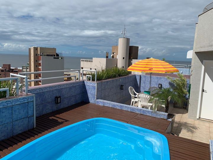 Cobertura Em Caiobá Com Vista Para O Mar E Piscina - Matinhos