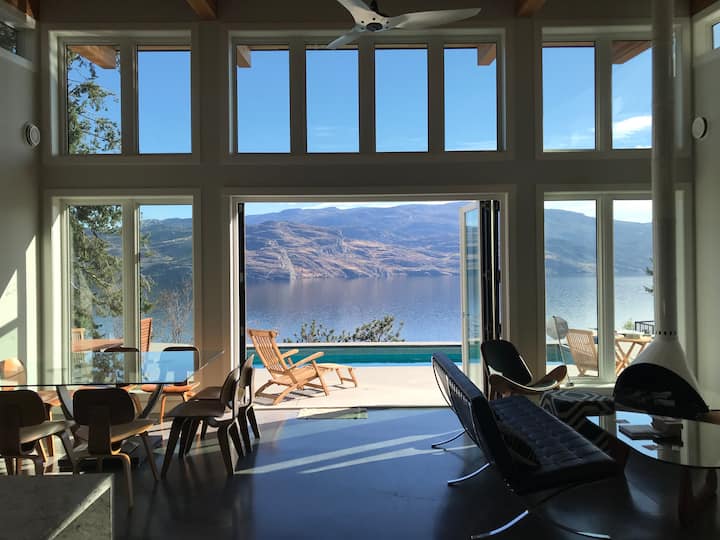 Lakefront Okanagan Lake, Catbird House - Peachland