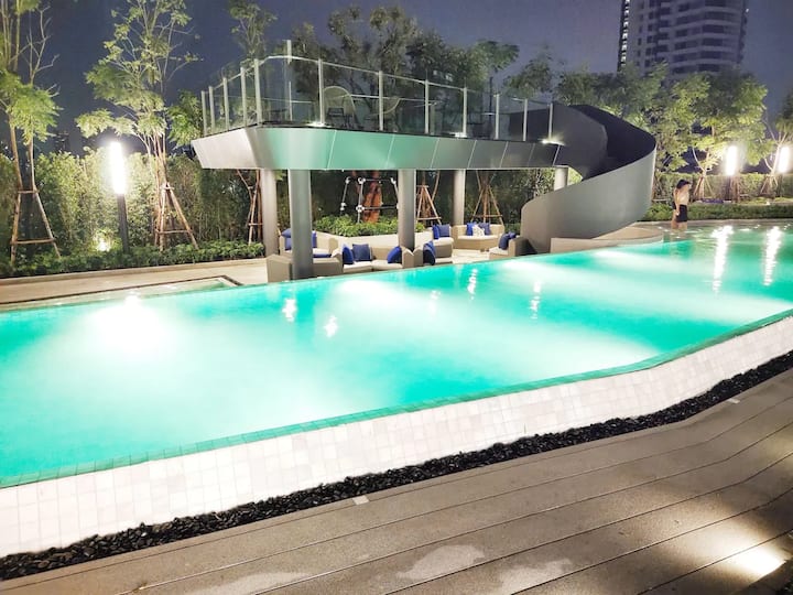 25days!new!bang Phlat Mrt 600m/swiming Pool/gym - Bangkok