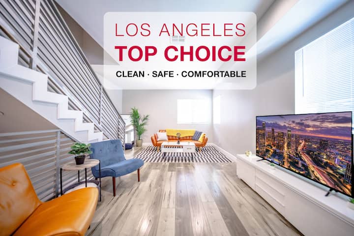 Central 4bd Townhome Sleeps 10 Near Usc/dtla/expo - 洛杉磯, CA