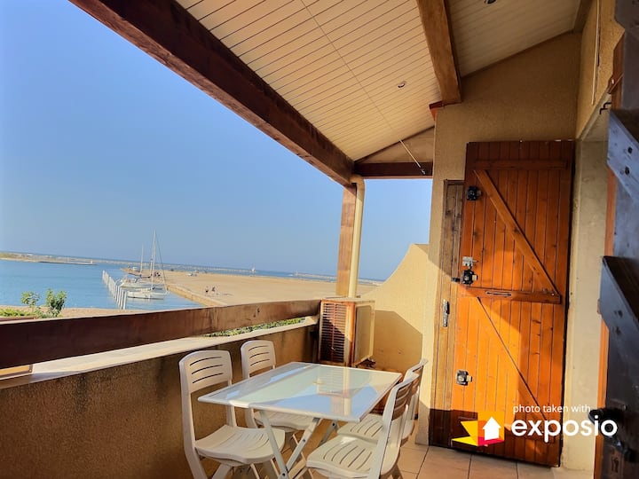 Maison Vue Mer Plage à 50m - Leucate