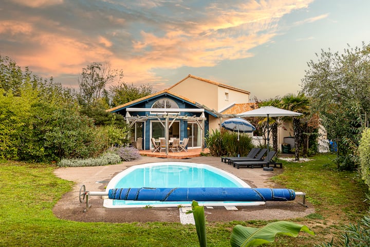 Maison En Résidence Avec Piscine Privée 8 Pers. - Talmont-Saint-Hilaire