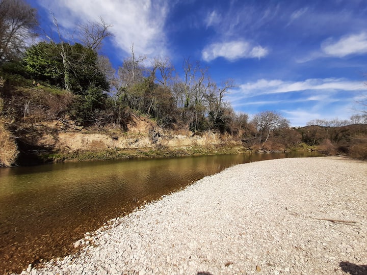 Villa Avec Plages Et Forêt Privées. River Paradise - Bagnols-sur-Cèze