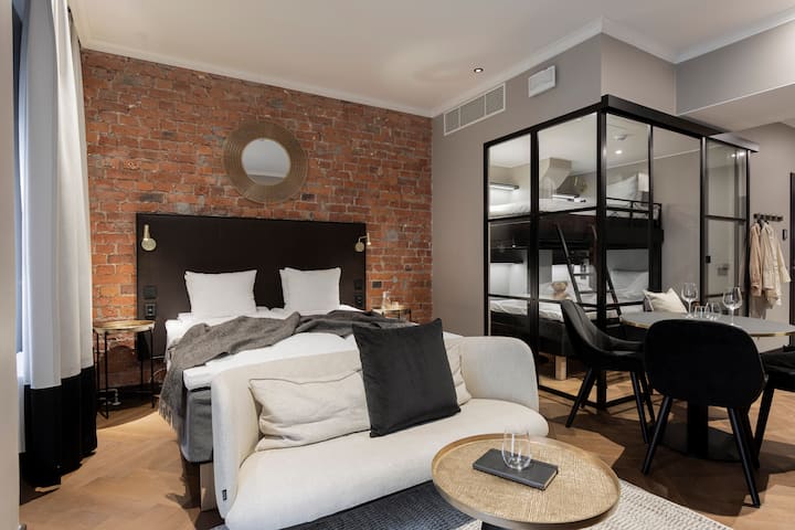 Spacious Studio W/ Bunk Bed For Families W/ Kids - Helsinki