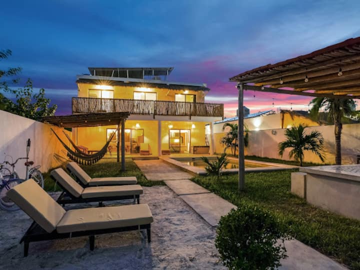 Casa Naay Holbox Con Acceso A Beach Club - Isla Holbox