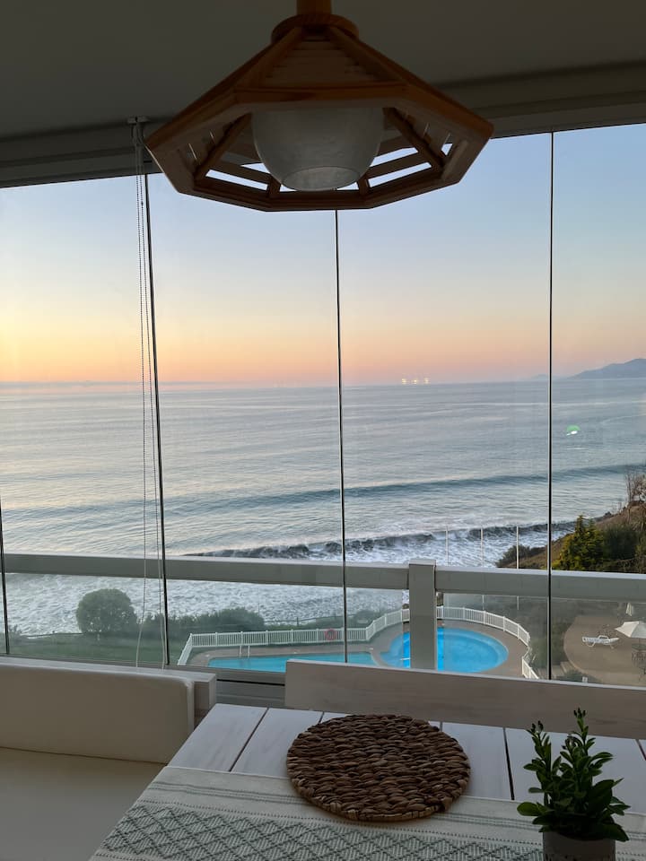 Vista Al Mar Inmejorable Condominio Privado Seguro - Chili
