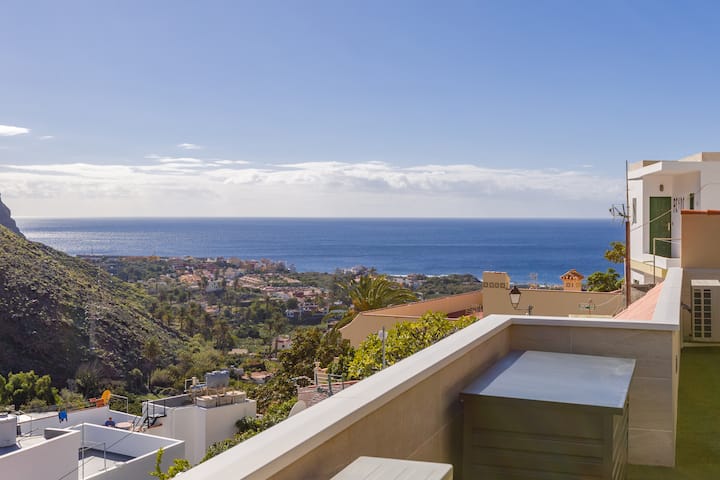 Mini-suite 35qm Mit Ausblick, Top Für Telearbeit - La Gomera