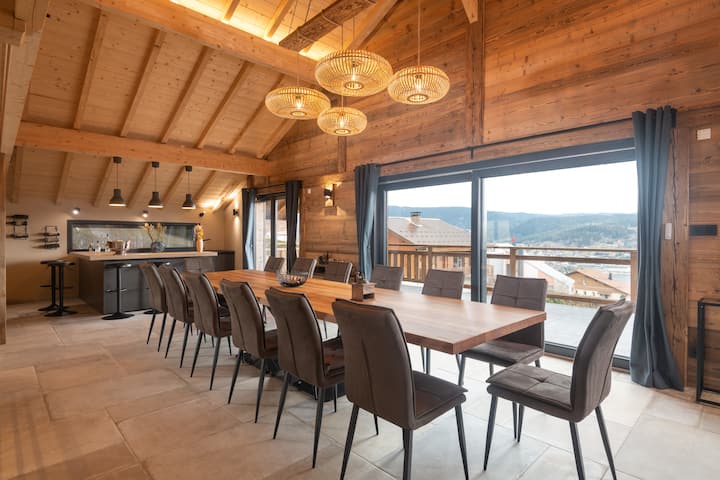 Chalet Jeanice - 14 Pers -  Jacuzzi + Sauna - Vogesen