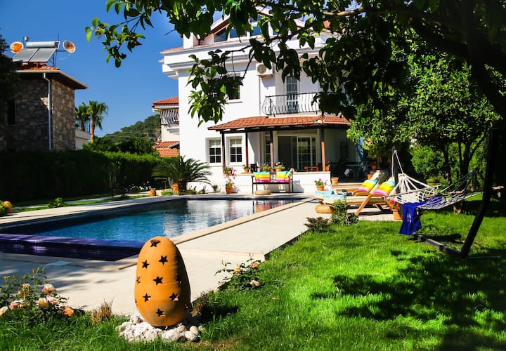 Villa White Rose_sleeps 6_private Pool - Dalyan