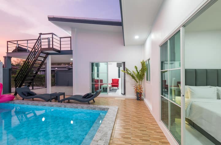 Aonang Private Pool Villa 3 Bdr (Lark Pool Villa) - Ao Nang