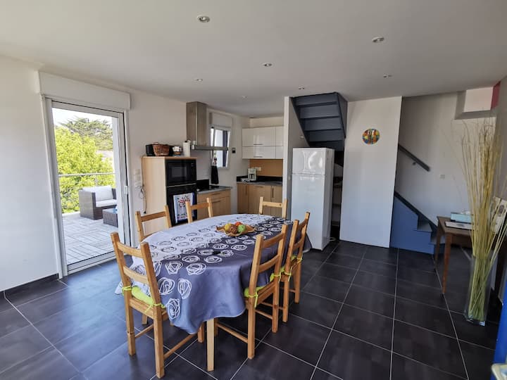 Appartement Duplex Calme Vue Mer - Erquy