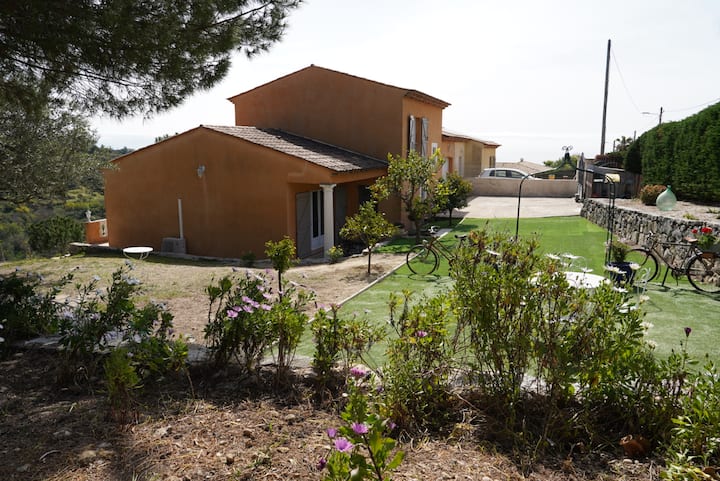 Villa Saveur Nature Vue Mer à Cagnes Sur Mer - Cagnes-sur-Mer
