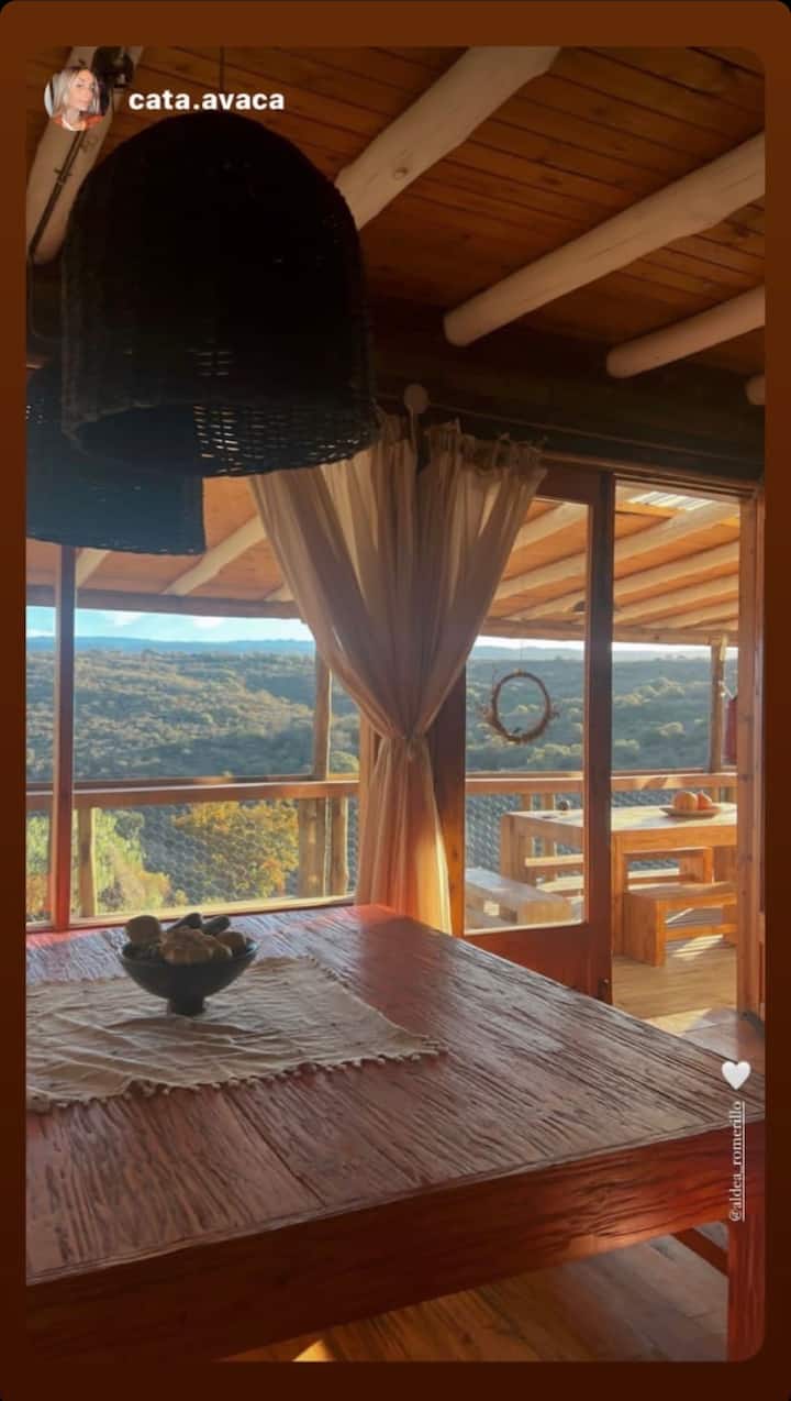 Soñadora,cabaña De Troncos - Villa Carlos Paz