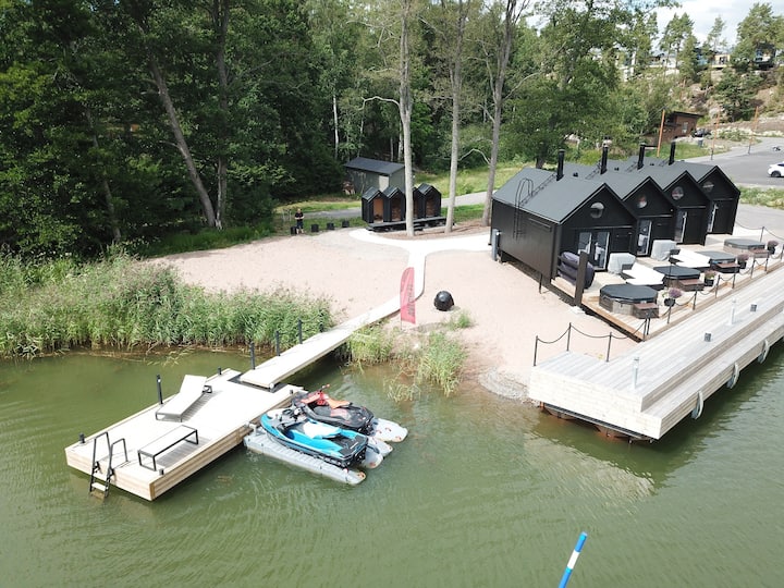 Sauna On The Shore, Hot Tub, Bbq, Finnish Sauna - Naantali