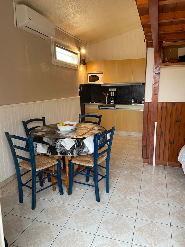 Studio 4 Pers 100 M De La Plage - Le Barcarès