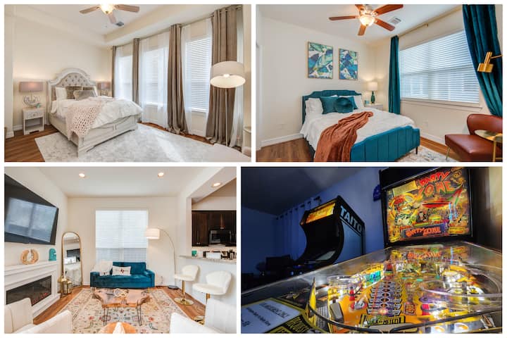 Famous Houston Heights Home & Game Room - Bayou City Art Festival