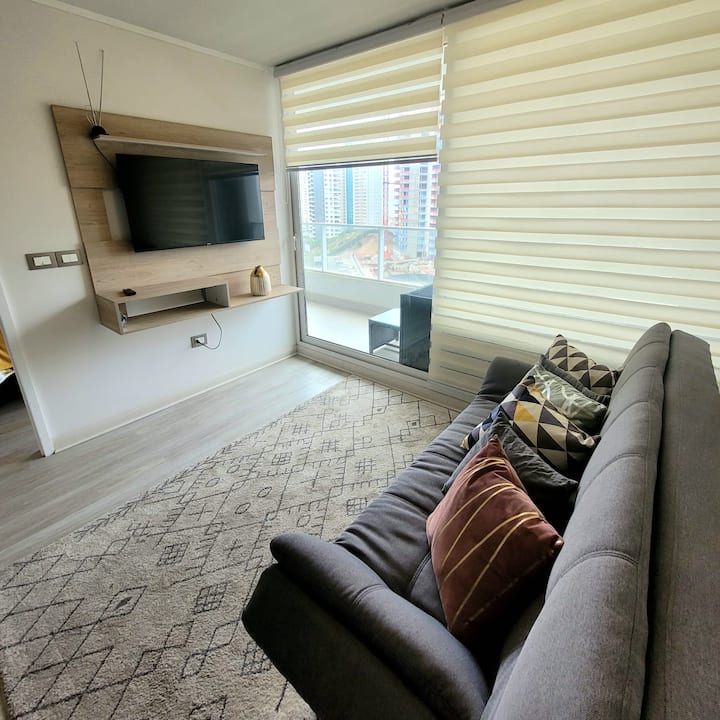 Departamento En Concón Hasta 4 Persona C/piscinas - Concón