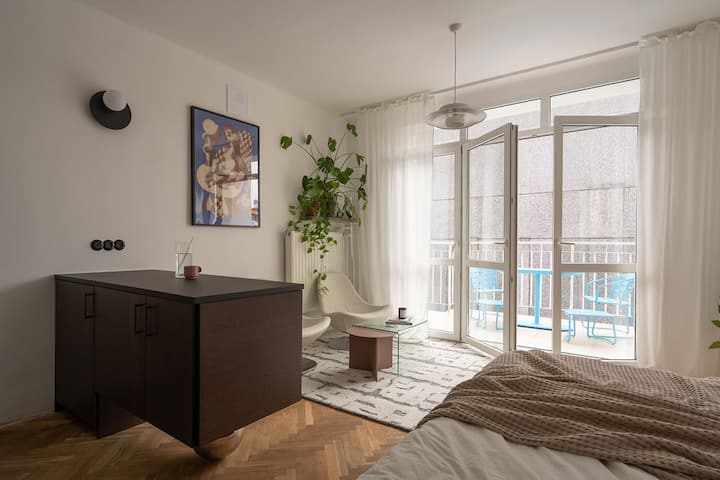 Top Floor, Cozy Studio In The City Center Bracka - Warschau