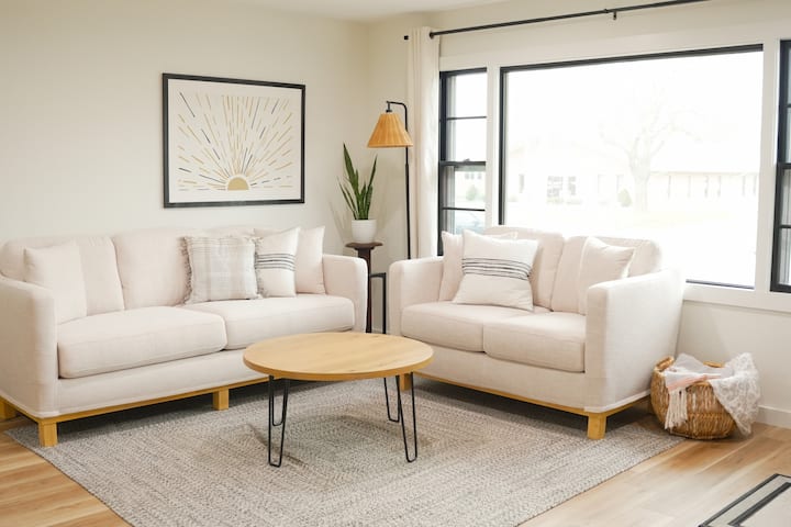 Clean ~ Modern ~ Organic Styled Ranch With Garage - Illinois