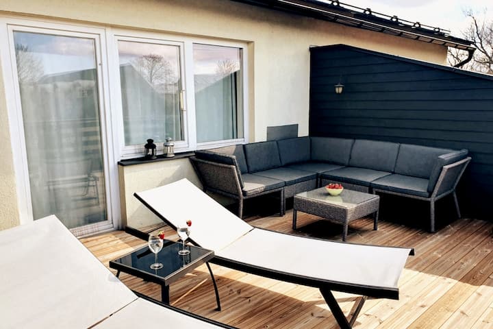 Townhouse Box In Pärnu Center / Large Terrace - Estonia