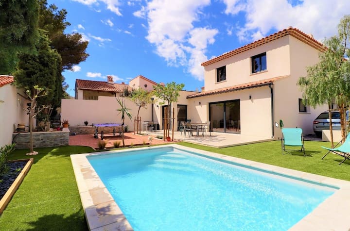 Maison Confortable Avec Piscine à 2 Pas De La Mer - Carry-le-Rouet