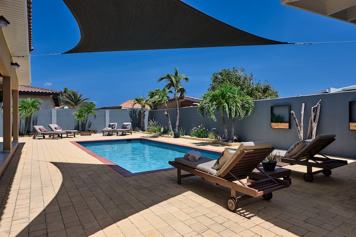 Elegant Private Villa With Great Pool. Sleeps 6 - Aruba