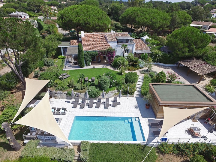 Villa 10 Personnes, Avec Piscine, Porticcio - Ajaccio
