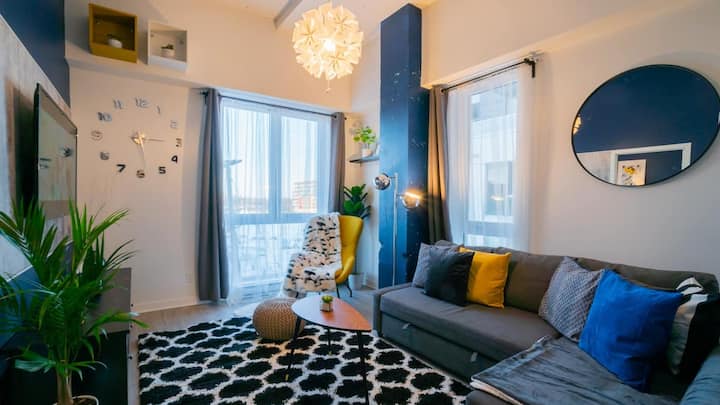 Buchanan *301* - Midtown Condo Luxe + Gym - Montreal