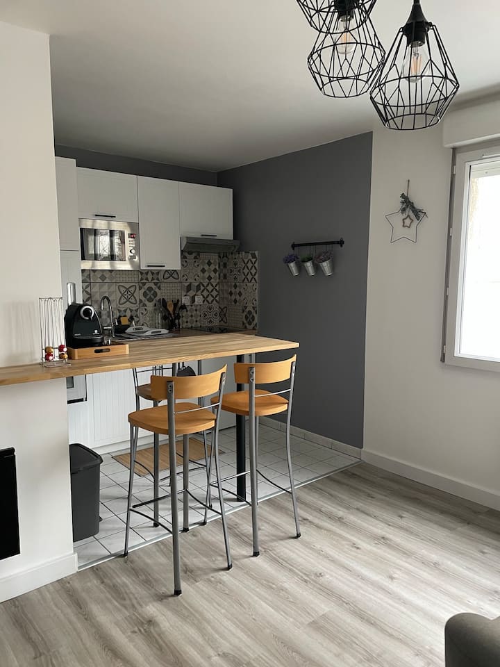 Appartement Moderne Proche Centre+ Place Parking - Reims