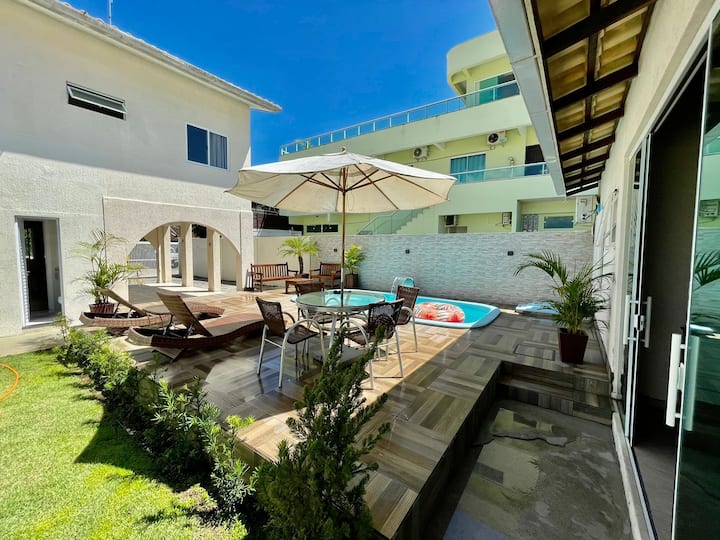 Casa Espaçosa Com Jardim Privativo Em Bombinhas - Porto Belo