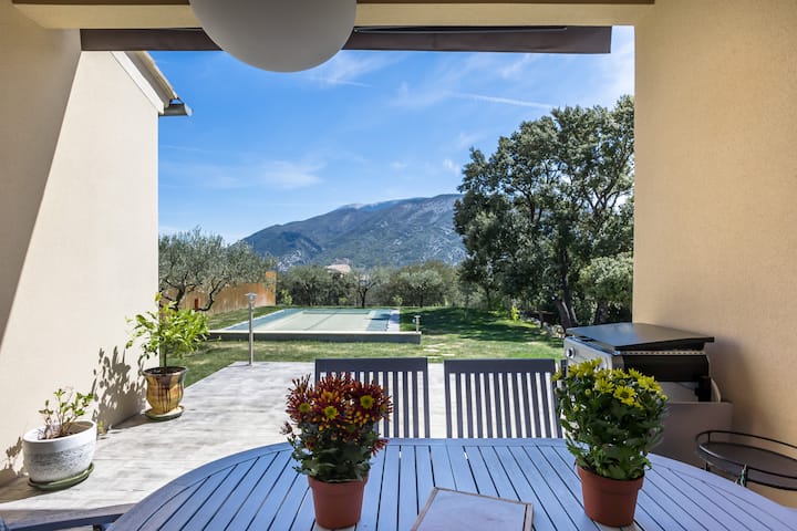 Maison Avec Piscine Et Vue Sur Le Mont Ventoux - Mont Ventoux