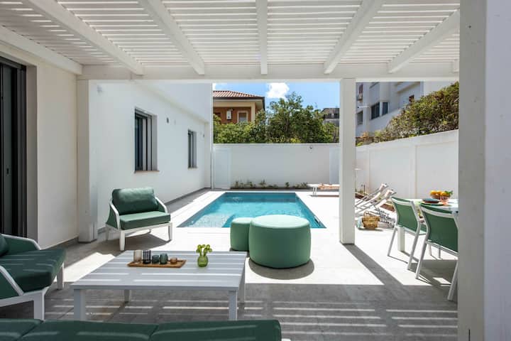 Villa Blu With Fantastic Pool - 巴勒莫