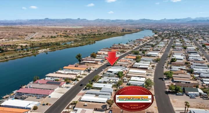 Retro On Riverfront Drive - Steps To River/launch - Laughlin, NV