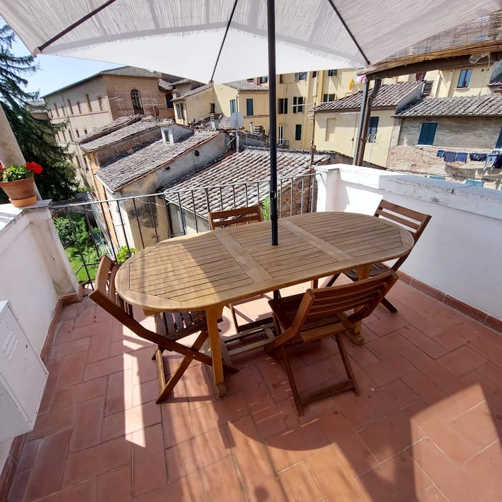 Una Terrazza Nel Centro Storico - Sienne