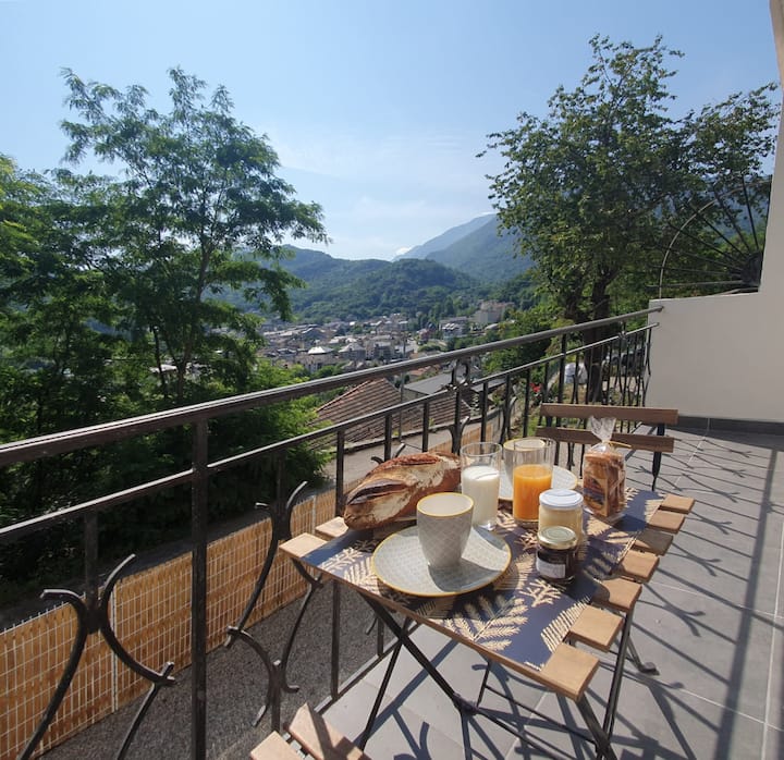 Appartement 4 à 10 Pers, 1er éTage, Vue Montagne - Ax-les-Thermes