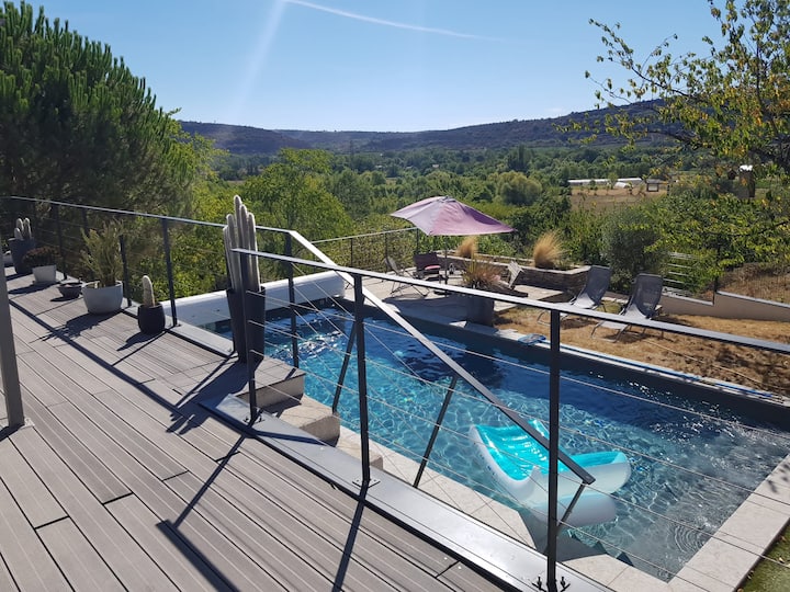Villa Mila, Calme, Piscine 
Classée 4 * - Aubenas