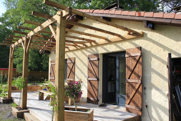 Jolie Maison Près De L'océan - Mézos