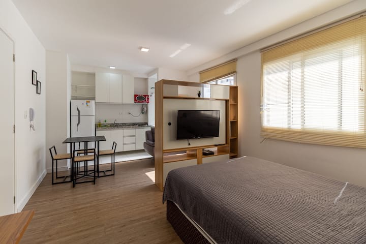 Lindo Studio 4 Minutos Do Metrô, Tucuruvi - Jardim