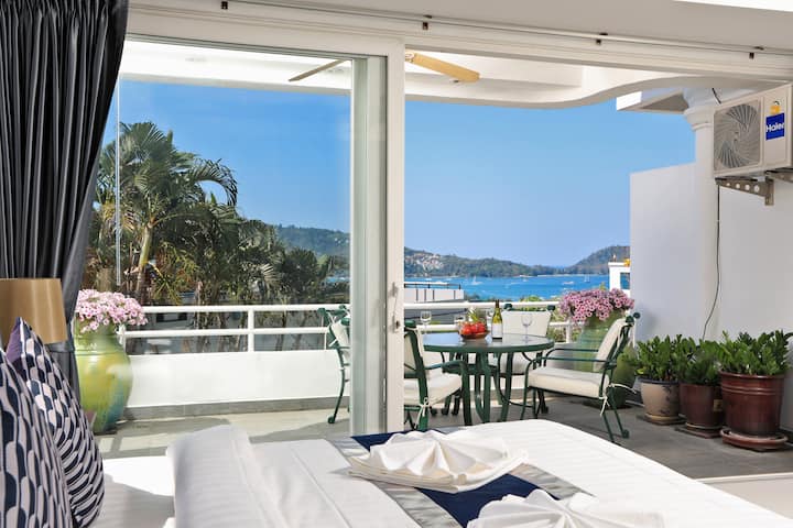 Superb Sea View Villa In Patong【daily Maid】 - Patong Beach