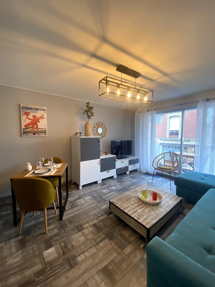Appartement Balcon Centre-ville - Le Touquet-Paris-Plage