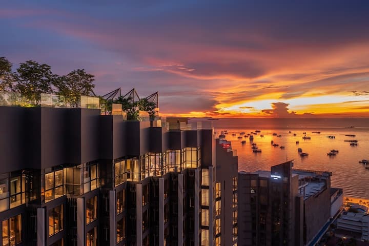 The Edge High Floor-central Pattaya W/ Sunset View - 