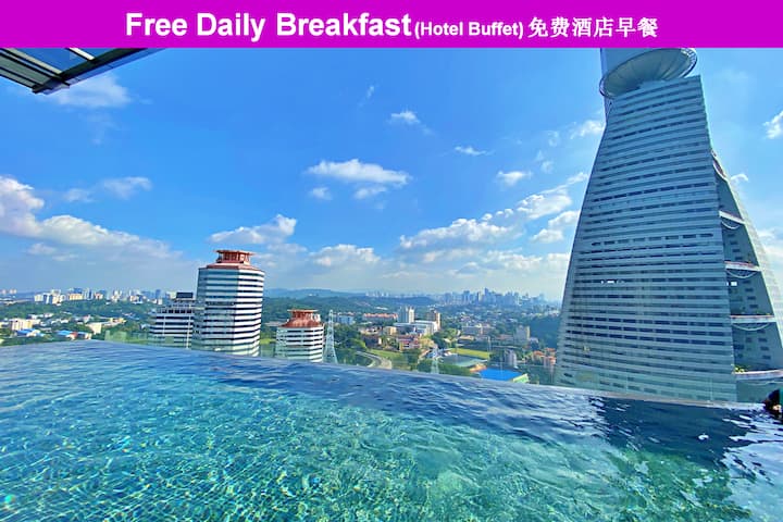 Hotel Studio Near Lrt Train, Skypool & Gym (Ds7) - Territoire fédéral de Kuala Lumpur