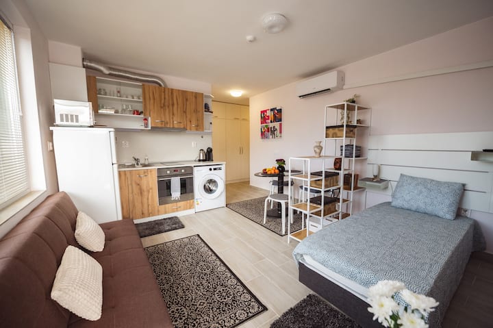 До летището и Арена-София Paradise Guest Apartment - ソフィア